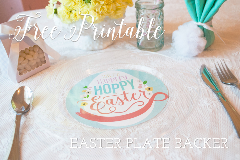 Easter Kid's Table Free Printable - Itsy Belle