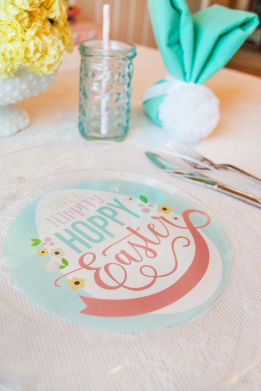Easter Kid's Table Free Printable - Itsy Belle